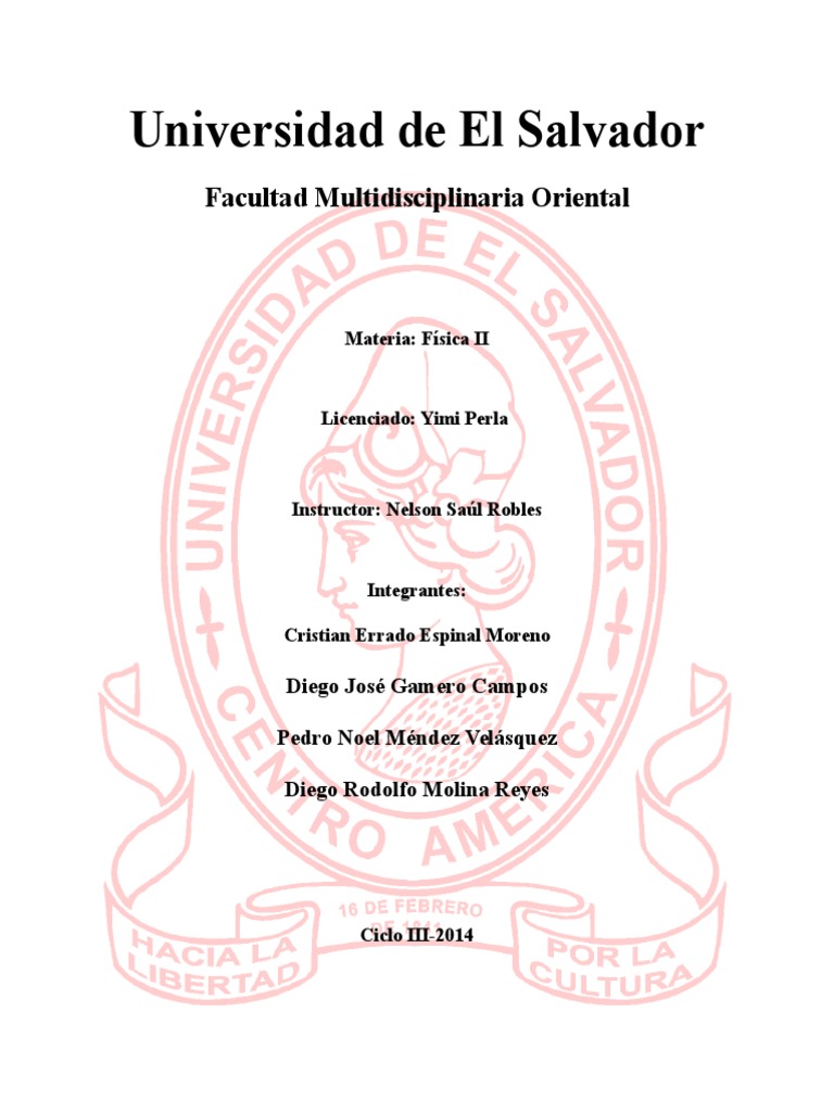Portada para Trabajo de Universidad UES | PDF