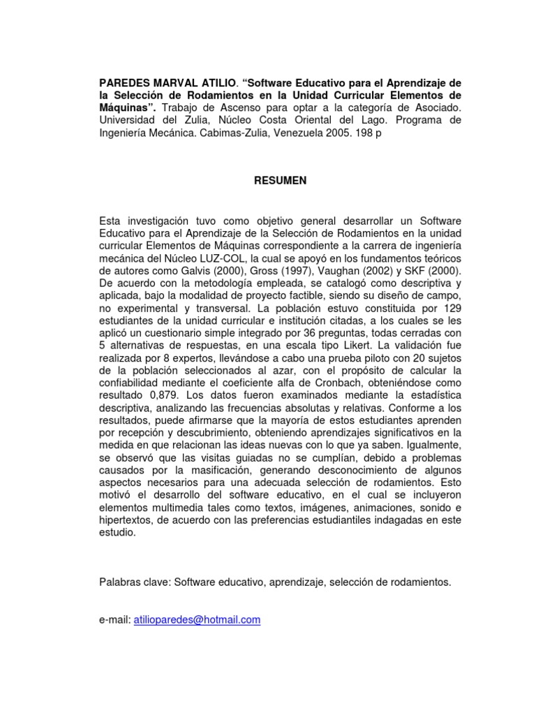 6 Ejemplos de Resumen y Abstract | Aprendizaje | Estadísticas