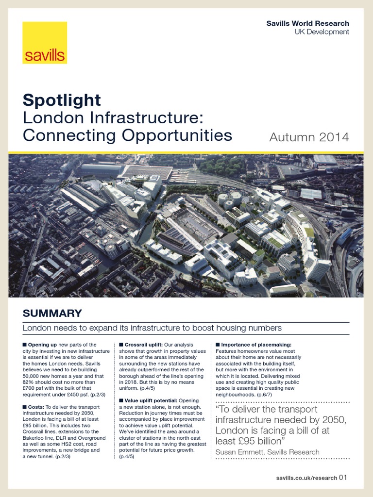 London Infrastructure Spotlight London Infrastructure | PDF | London ...
