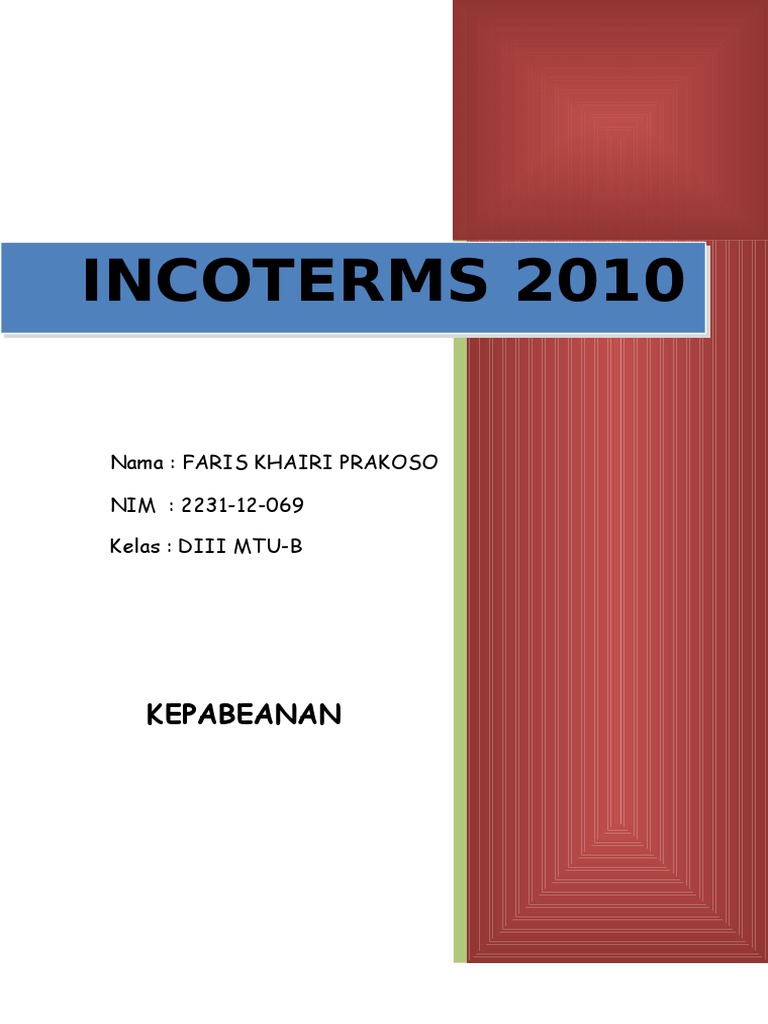 Incoterm 2010 | PDF