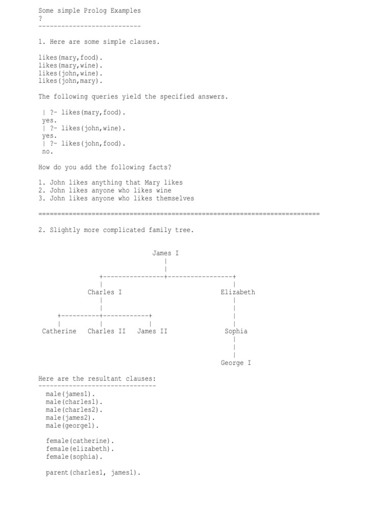 Prolog Pdf Theoretical Computer Science Applied Mathematics 