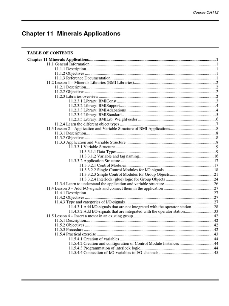 Chapter 11 Minerals Applications | PDF | Parameter (Computer Programming) | Library (Computing)