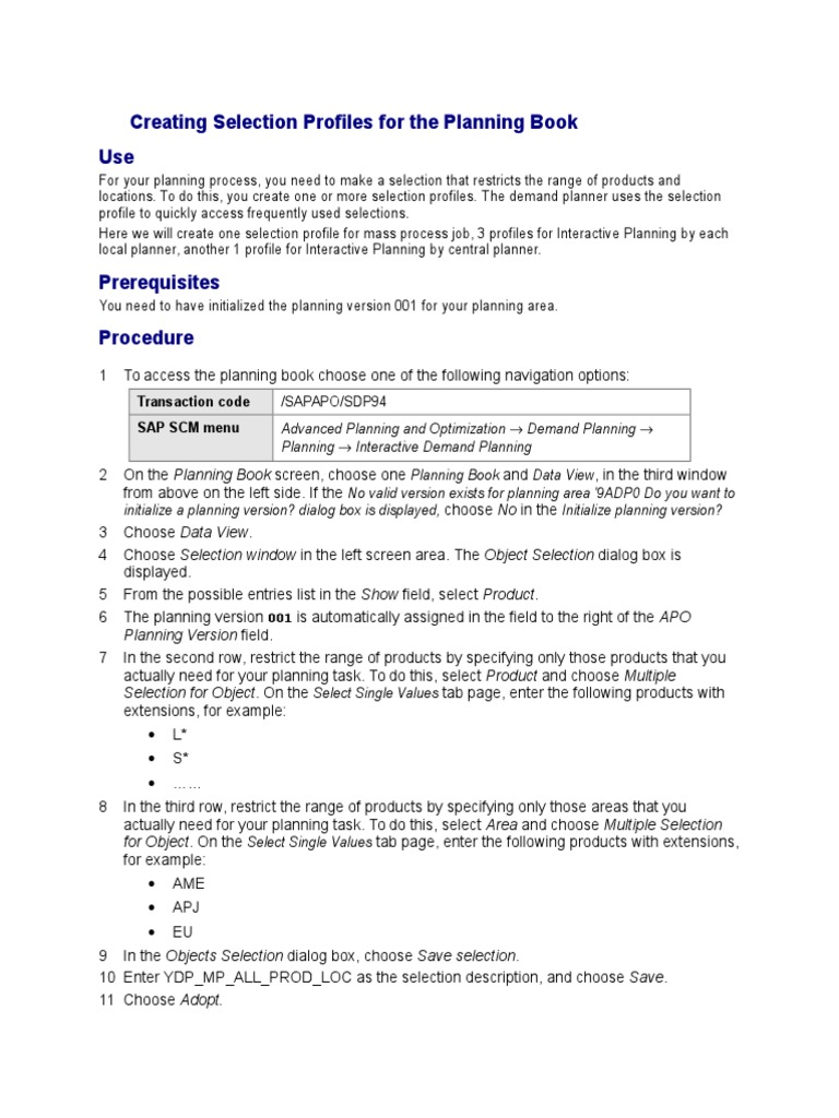 Creating Selection Profiles | PDF | Tab (Gui) | Computer Engineering