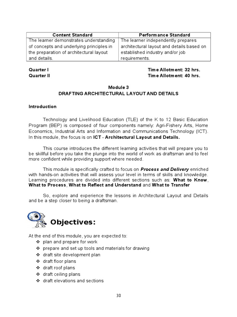 Objectives:: Content Standard Performance Standard | PDF | Technical ...