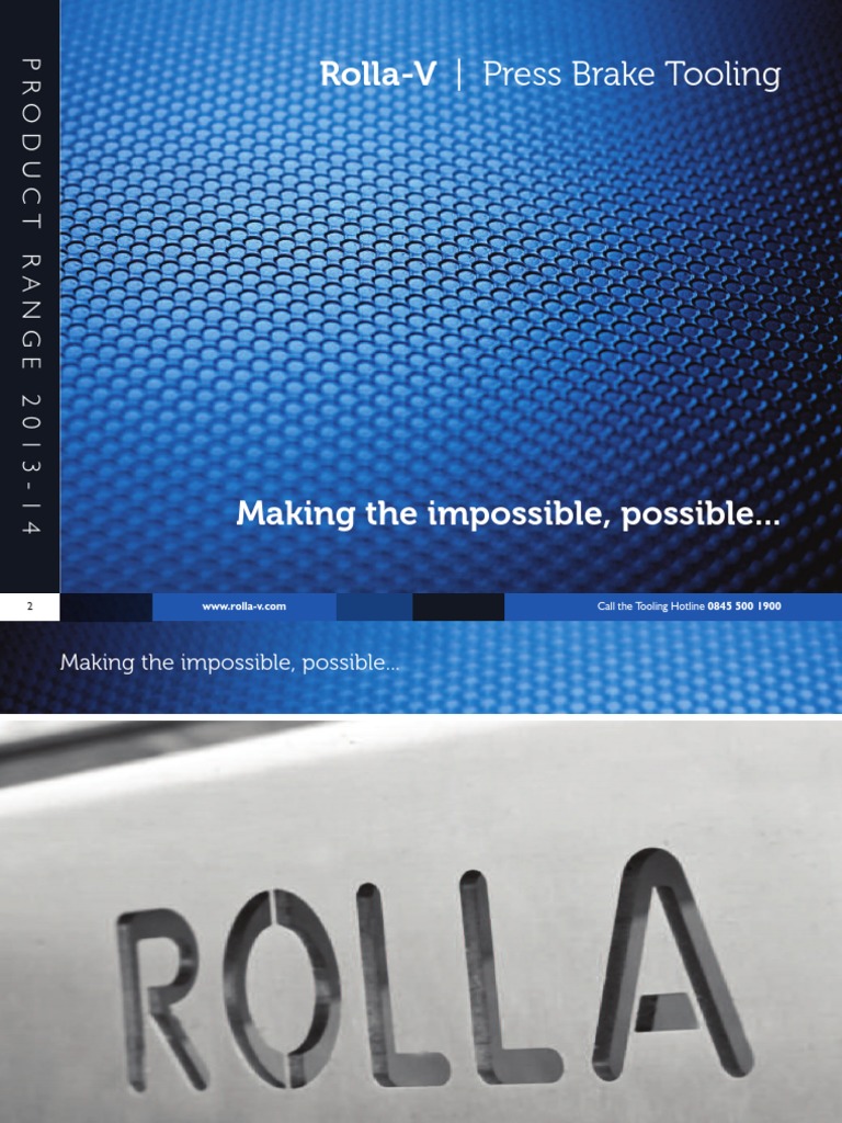 Rolla V Catalogue | PDF | Metalworking | Industries