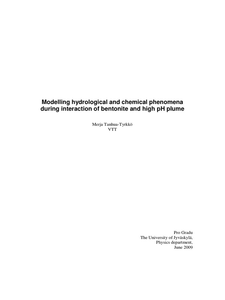 Important Toughreact | PDF | Chemical Equilibrium | Porosity