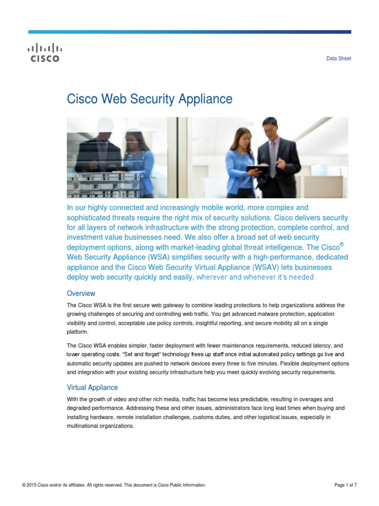 Ironport 3 Cisco+Web+Security+Appliance | PDF | Cisco Systems | Malware