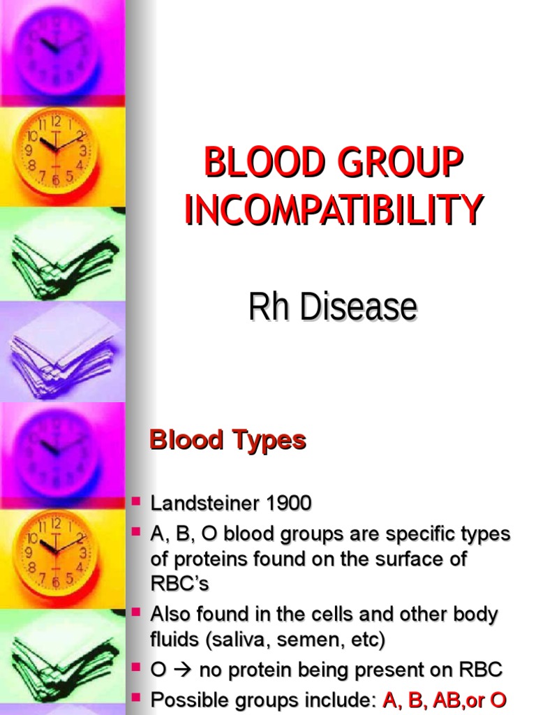 Rhesus Disease | Blood Type | Fetus
