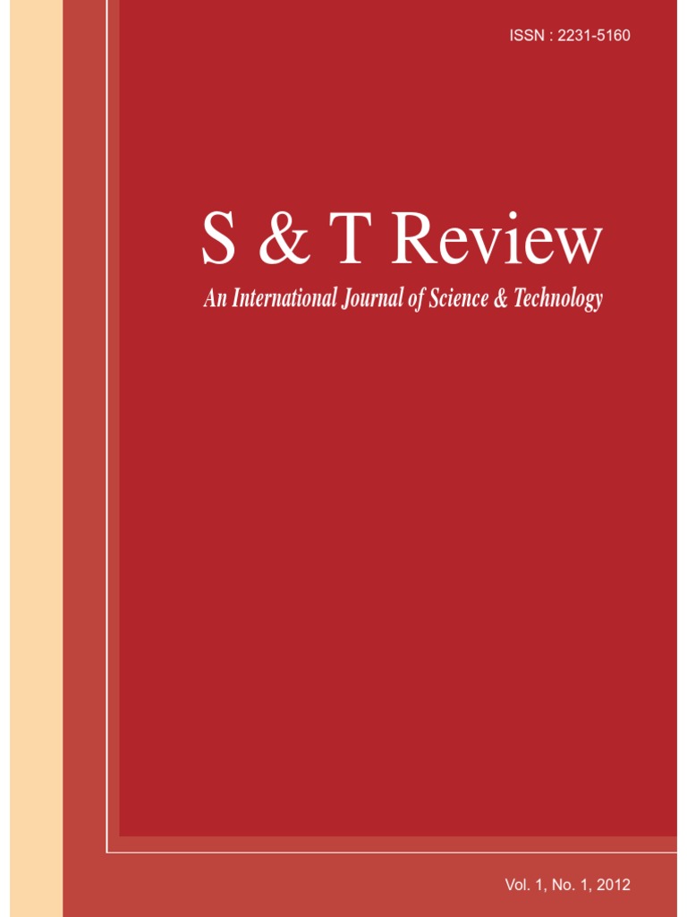 Sand T Review Journal Vol 1 No 12012 | PDF | Support Vector Machine ...
