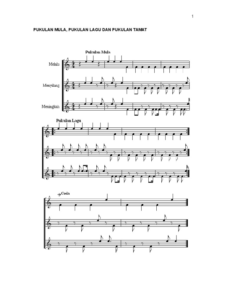 Lagu Kompang | PDF