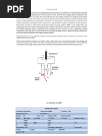 Three Phase Motor Test Report | PDF