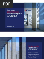 Análisis Foda de Cemex | PDF | Análisis FODA | Cliente