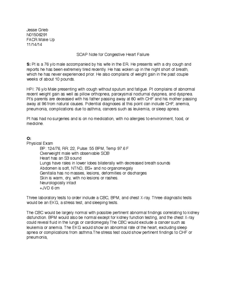 CHF Soap | PDF | Lifestyle