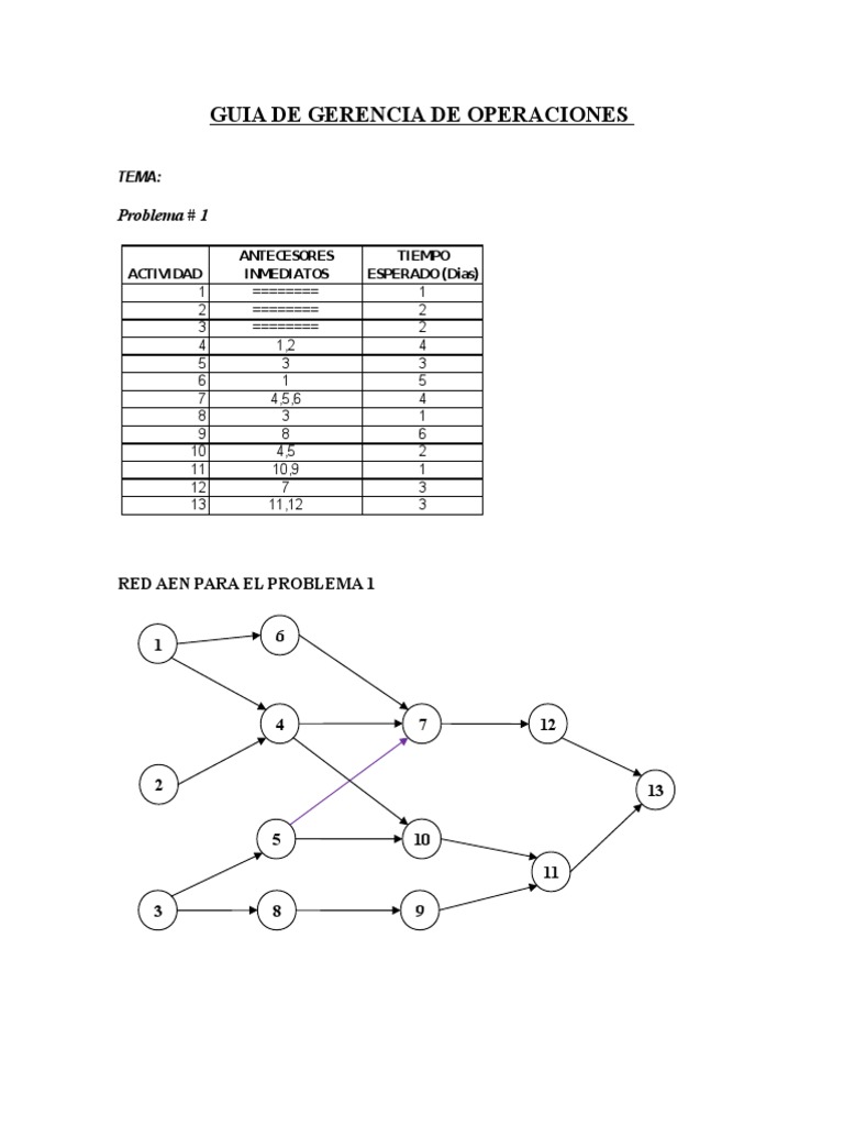 Ejemplos de RED AEN | PDF