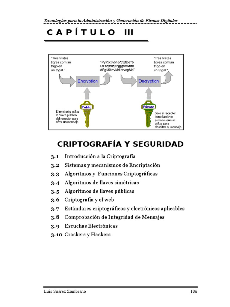 Encriptacion | PDF | Clave (criptografía) | Criptografía