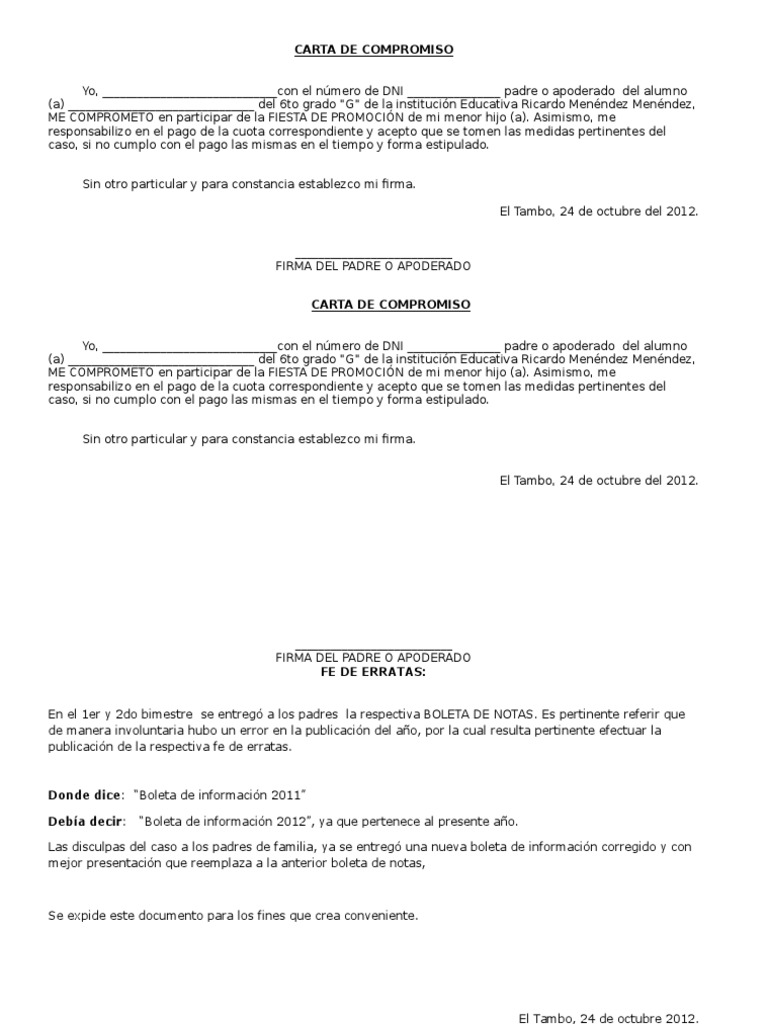 Carta A Los Padres Para La Fiesta De Graduación