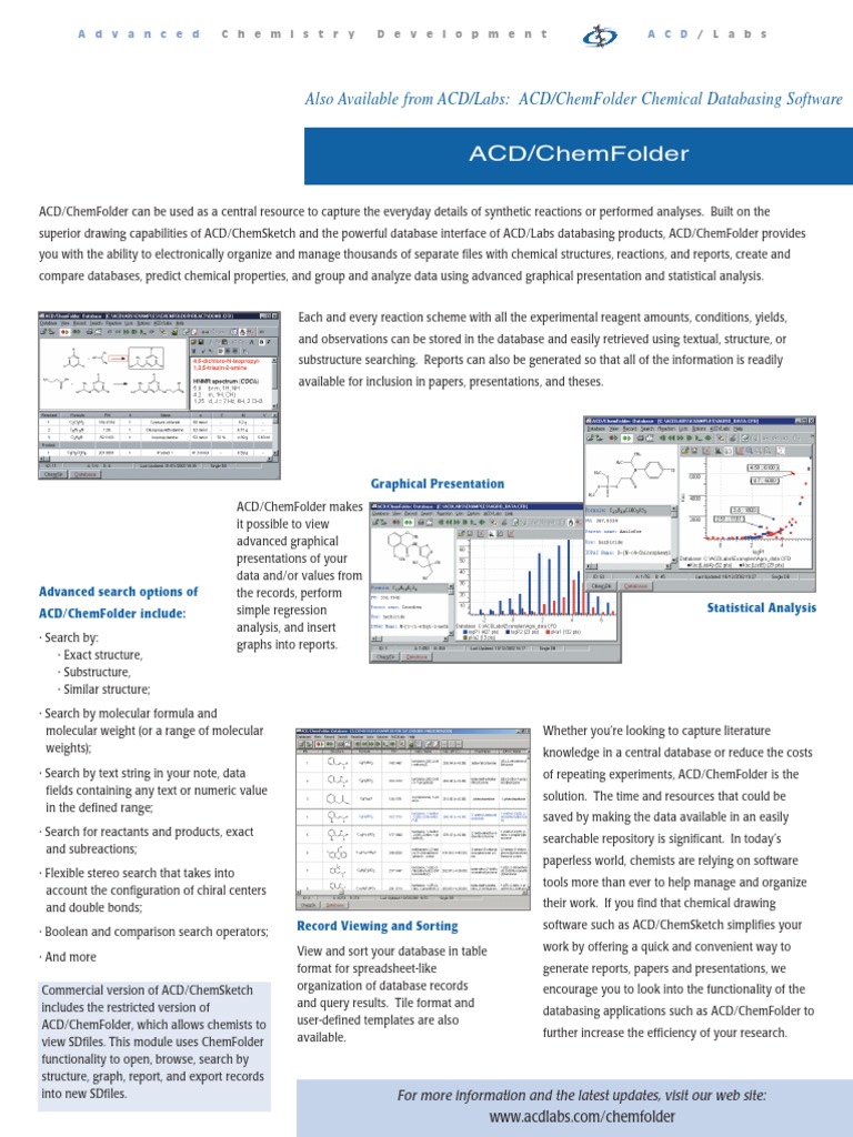 Chem Folder | Databases | Chemical Reactions
