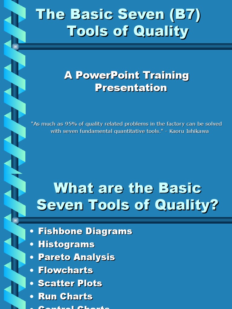 7 Quality Tools - WITH EXAMPLES | PDF | Histogram | Scatter Plot