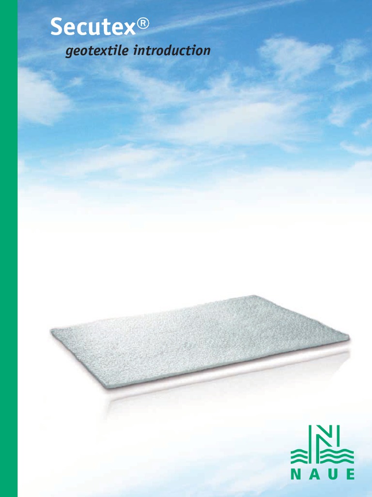 Secutex - Geotextile Introduction | PDF | Nonwoven Fabric | Drainage