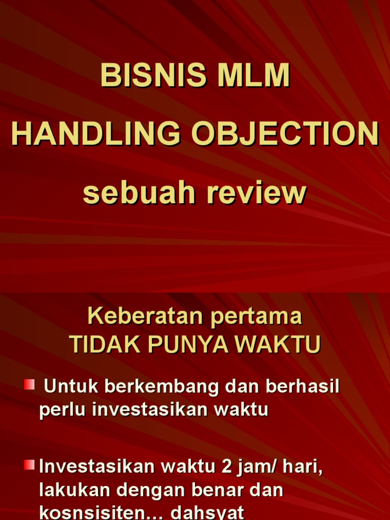 Handling Objection | PDF