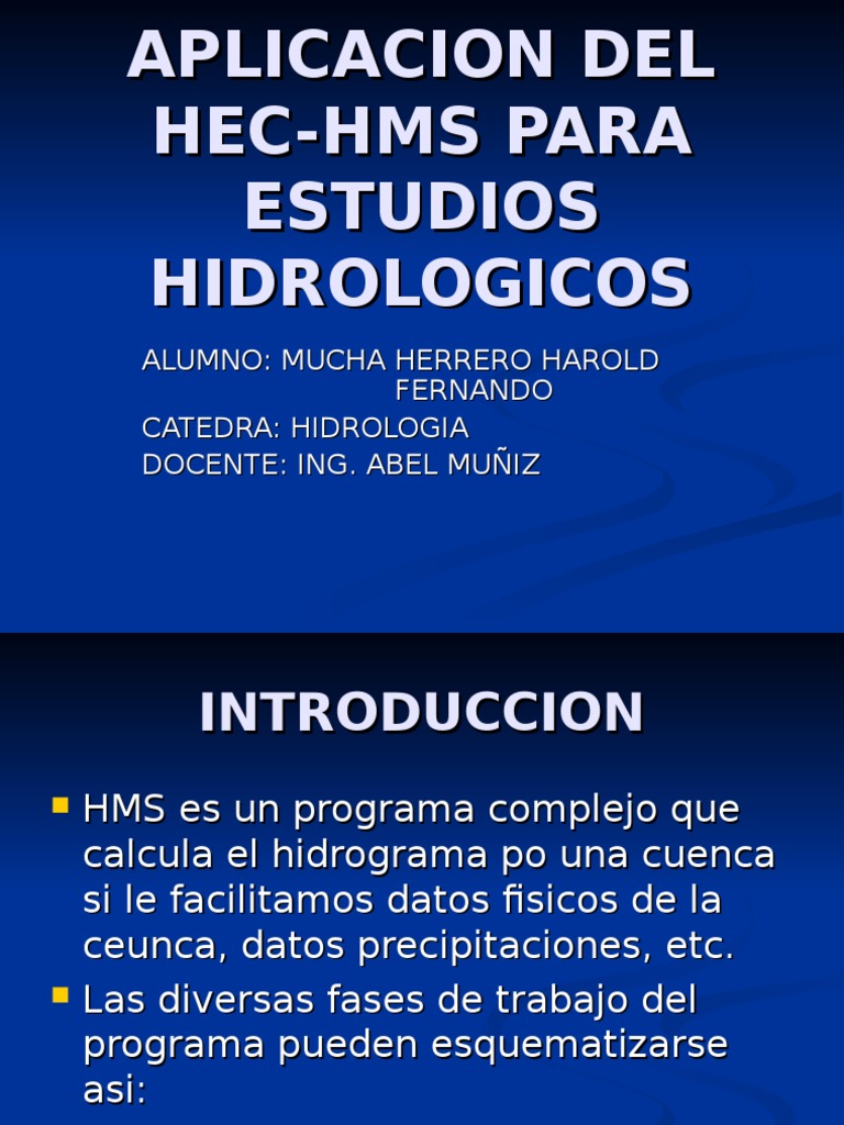 Hec HMS | PDF
