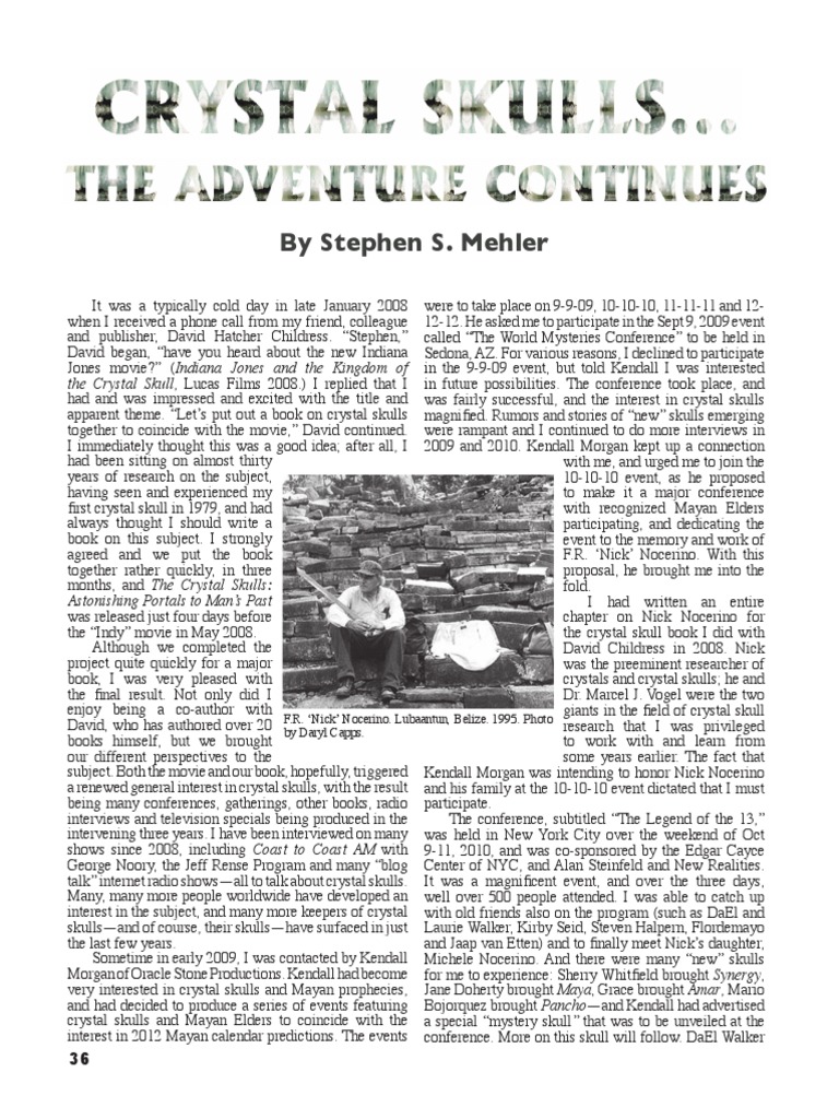 Crystal Skulls | PDF | Albert Einstein