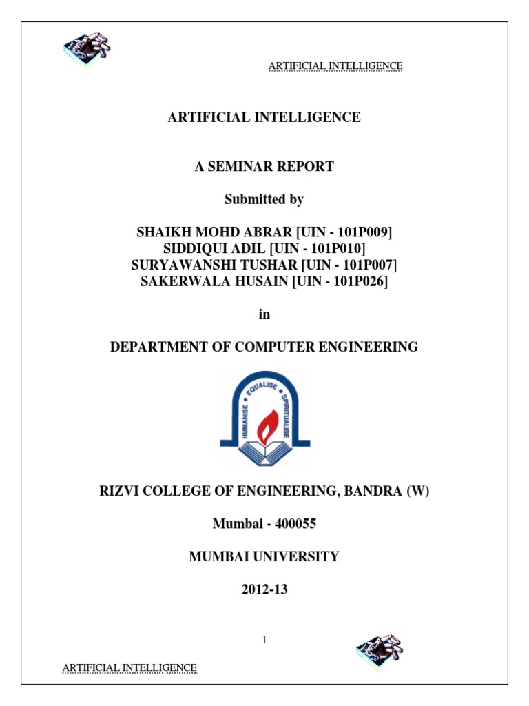 Artificial Intelligence | PDF | Artificial Intelligence | Intelligence ...