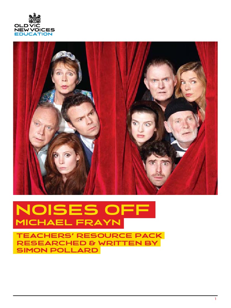 Noises Off - Teacher Resource Pack | PDF | Entertainment | Performing Arts