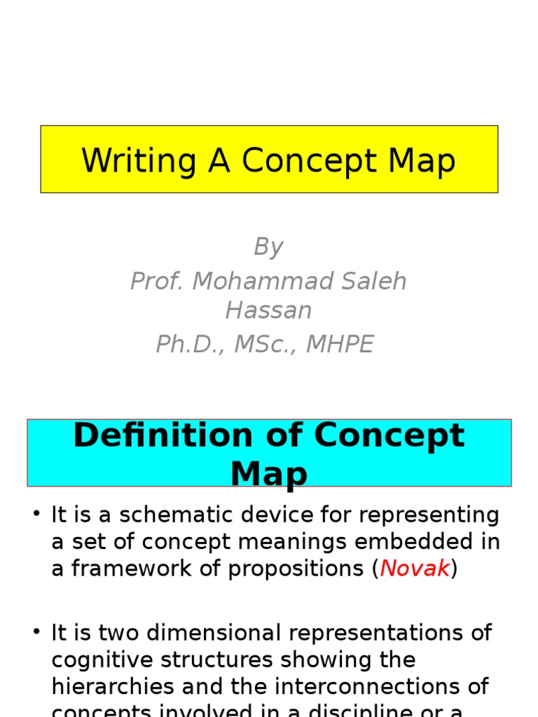 Writing A Concept Map | PDF | Cough | Concept