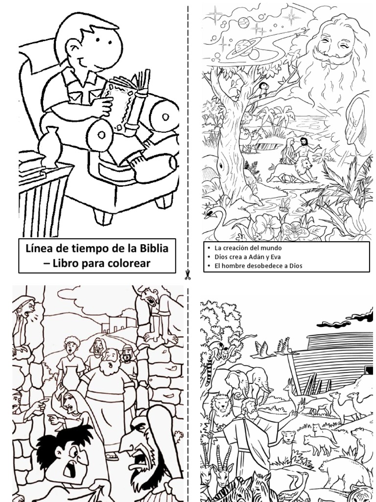 Historias Biblicas Para Colorear Gratis