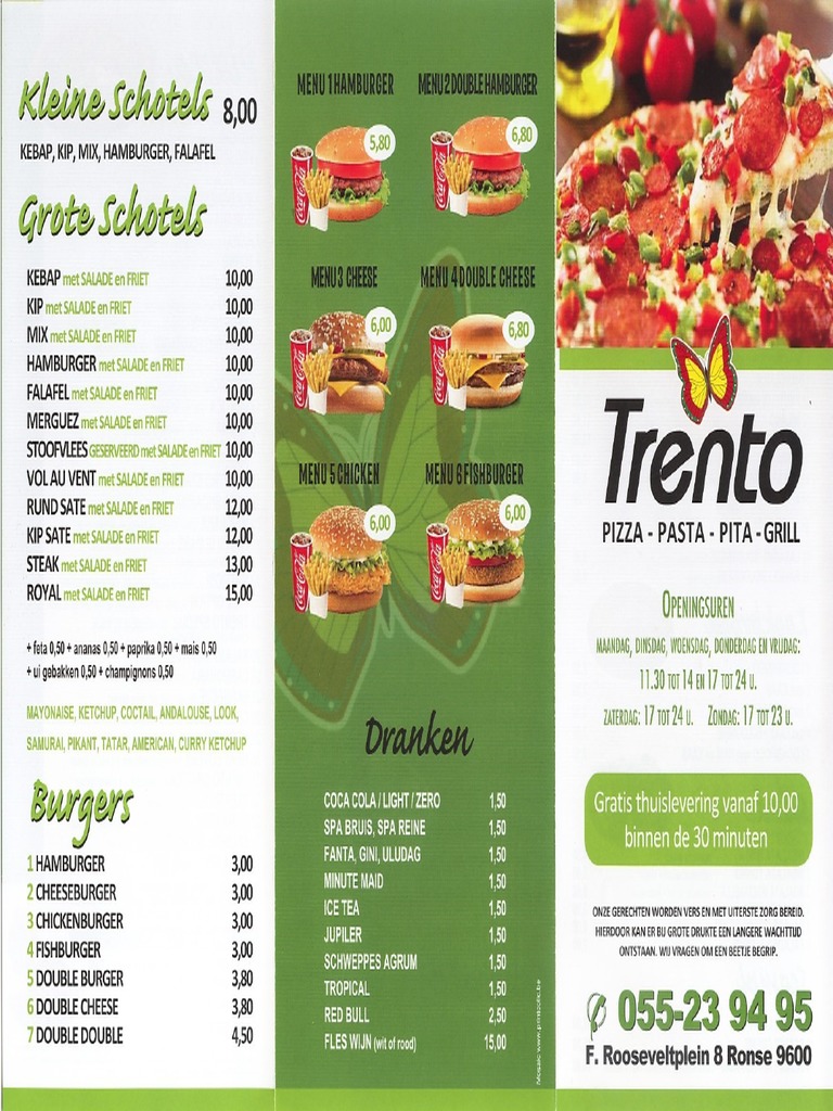 NIEUWE Prijslijst Trento Ronse Renaix Nederlands | PDF