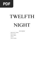 Twelfth Night - William Shakespeare | PDF | Twelfth Night