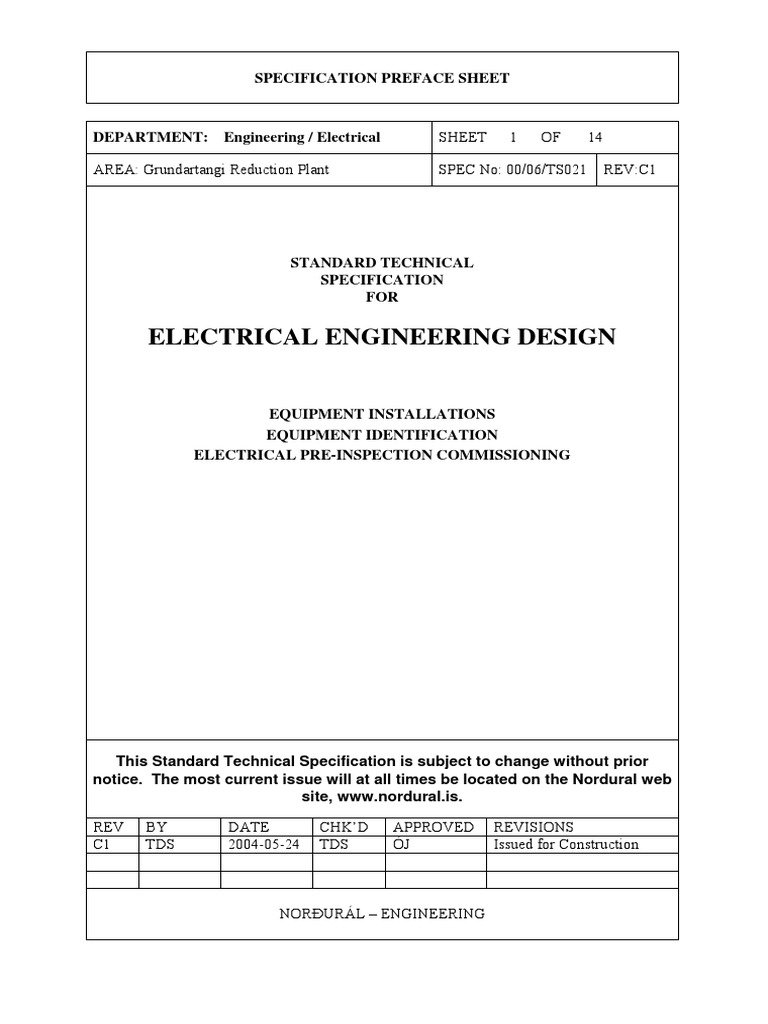 Electrical Engineering Design | PDF | Fuse (Electrical) | Electrical Wiring
