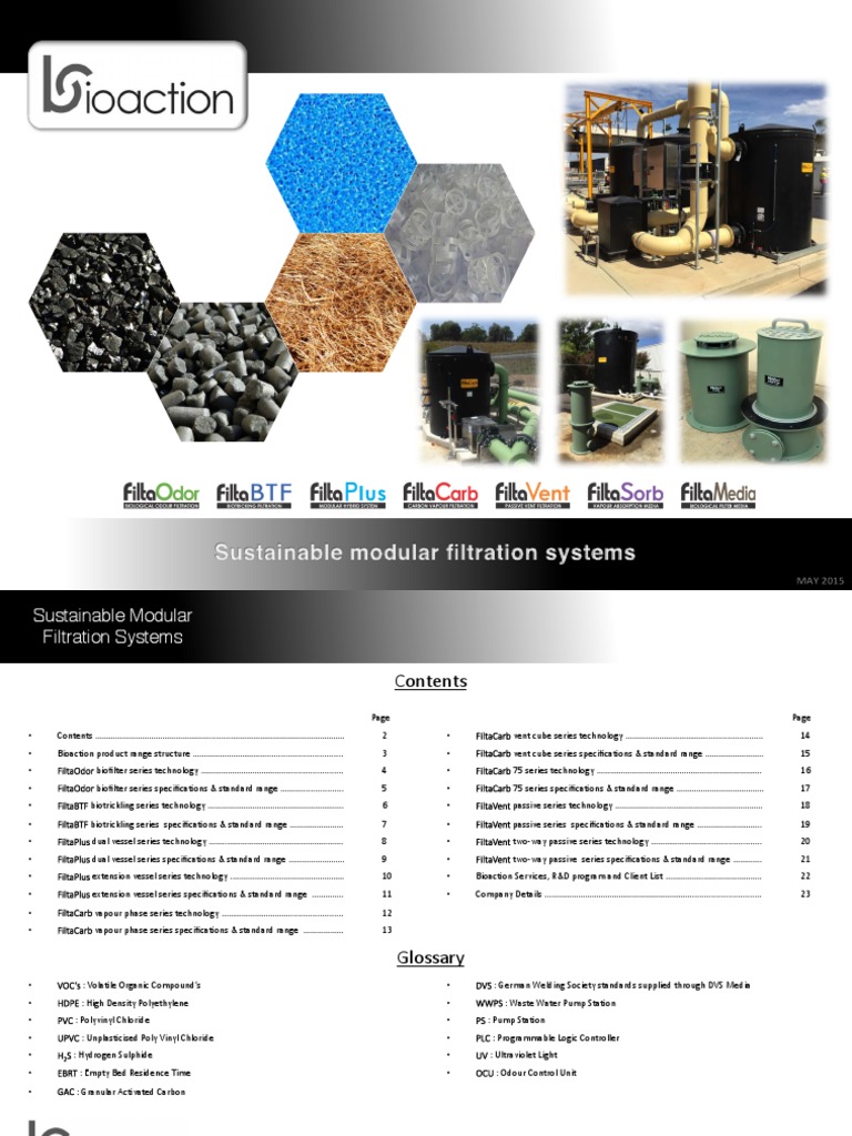 Odour Filtration Range From Bioaction | PDF | Odor | Polyvinyl Chloride