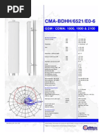 Cellmax Antena Datasheet PDF | PDF | Antenna (Radio) | Decibel