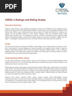 CRISIL Credit Rating Scale Overview | PDF | Bond Credit Rating | Bonds ...