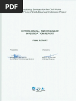Hydrological Study Report | PDF | Flood | Hydrology