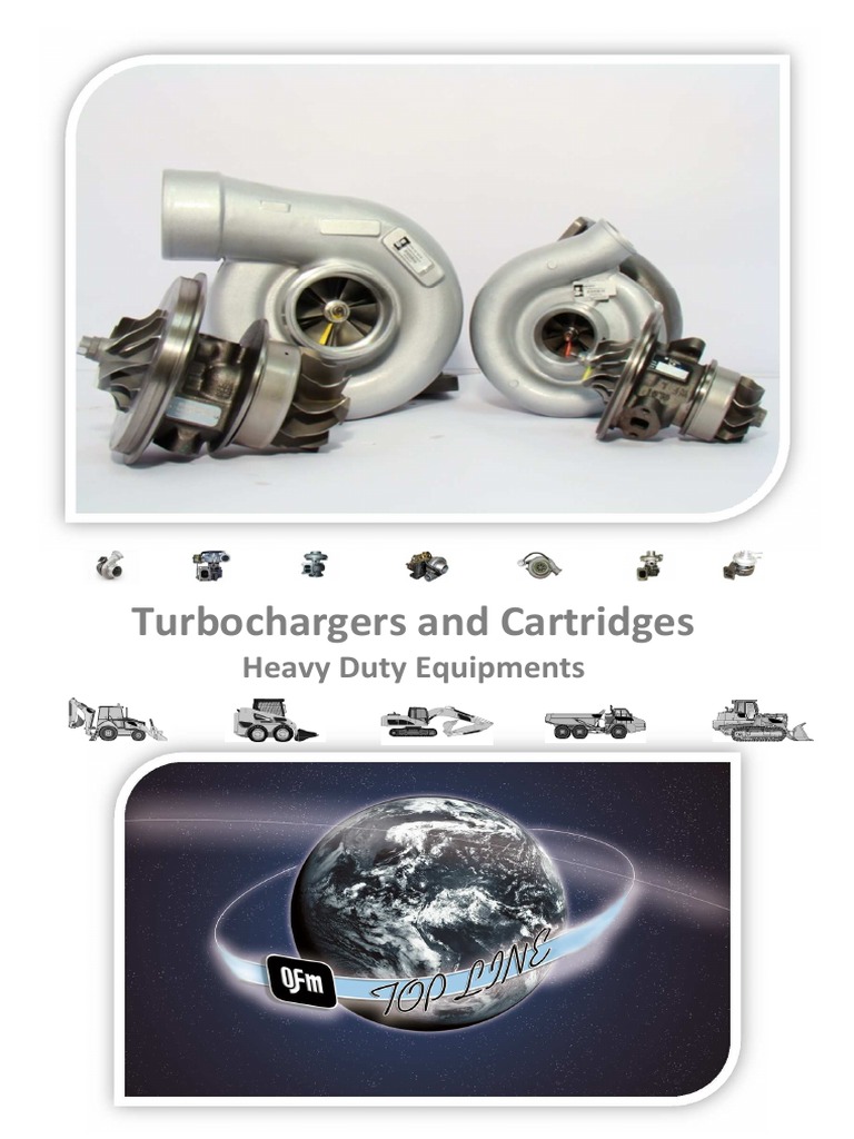 2D) Brochure Turbochargers and Cartridges | PDF | Turbomachinery | Gases