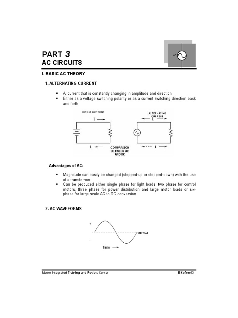 AC Circuits | PDF | Ac Power | Electrical Impedance