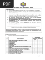 Panduan Mengisi Borang P | PDF