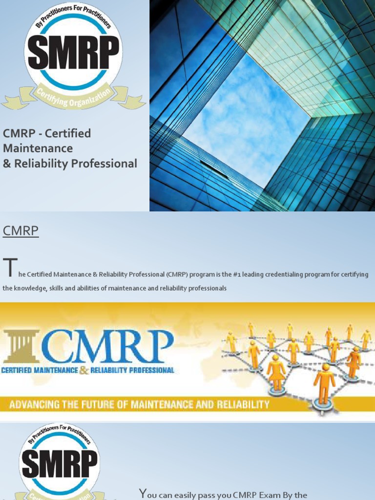 CMRP Exam Questions | PDF | Inventory | Reliability Engineering