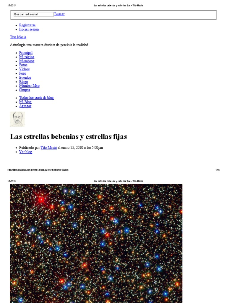 Las Estrellas Bebenias y Estrellas Fijas | PDF | Zodíaco | Constelación