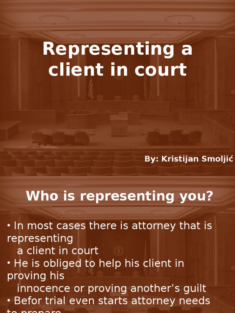Court Representation Essentials Guide | PDF