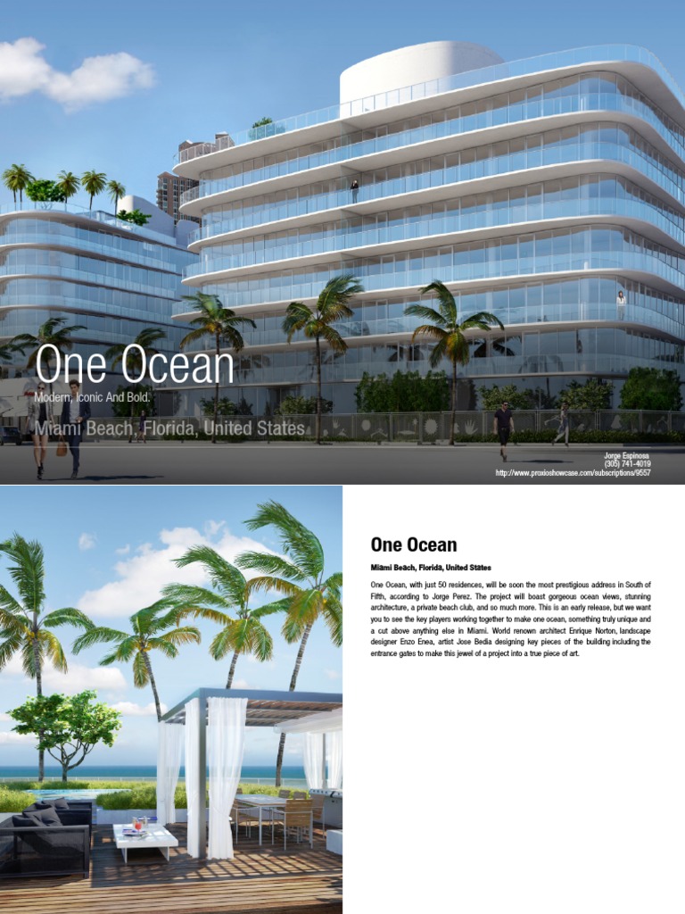 One Ocean: Miami Beach, Florida, United States | PDF | Real Estate ...