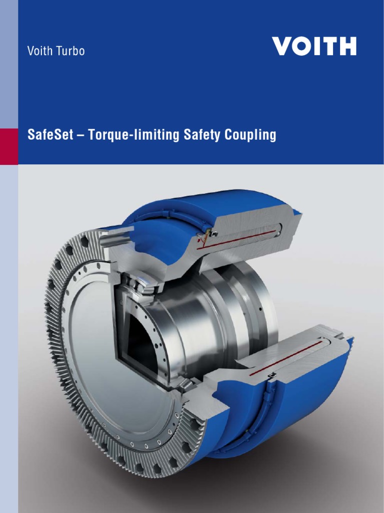 Safeset Torque Limiting Couplings | PDF | Valve | Bearing (Mechanical)