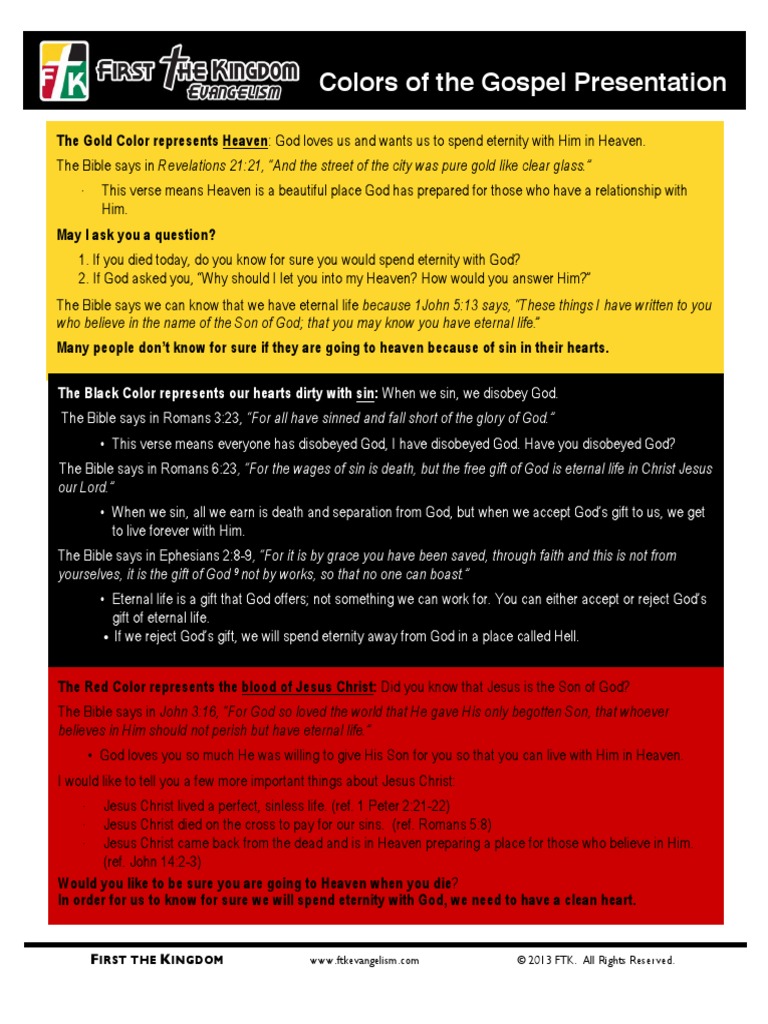 COTG Training Presentation | PDF | Eternal Life (Christianity) | Repentance