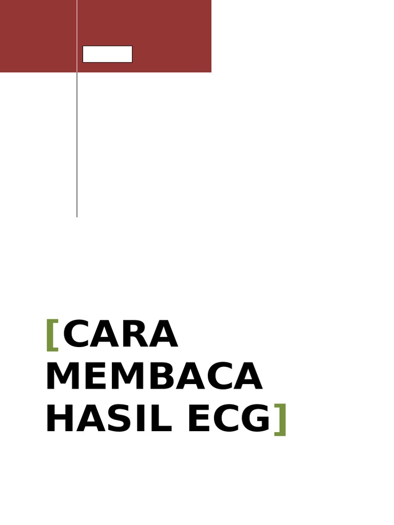Membaca Hasil EKG | PDF