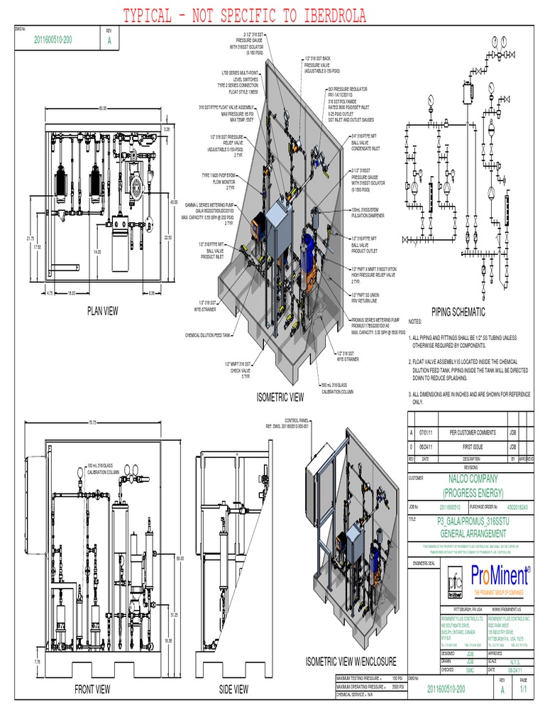 Pressurisation Unit Schematic | PDF | Technology & Engineering