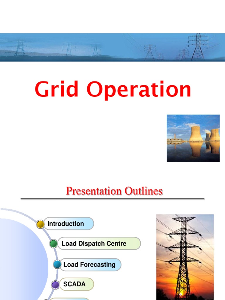 Grid Operation PDF | PDF | Electrical Grid | Forecasting