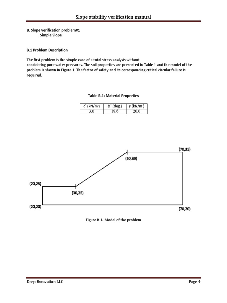 Slope Stability Verification Guide | PDF | Geotechnical Engineering ...